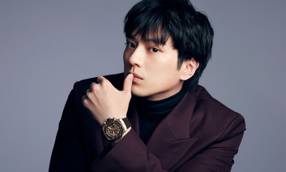 "I represent Japan, and challenge the world as a Japanese actor ...