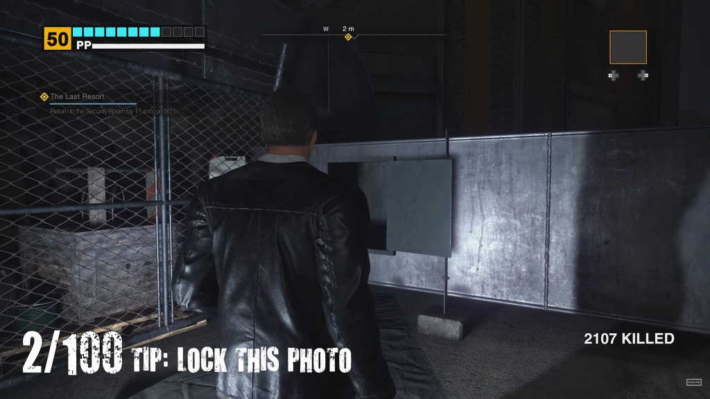 Dead Rising Deluxe Remaster: Rooftop & Security Room PP Sticker Locations