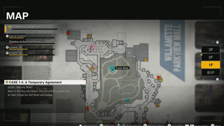 Dead Rising Deluxe Remaster: Leisure Park PP Sticker Locations