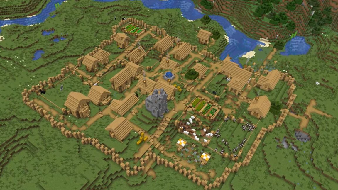 How Minecraft Villages Work and How To Survive a Raid
