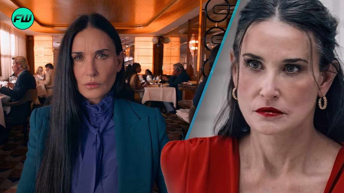 "The whole point of the movie is self hatred": Demi Moore's The ...