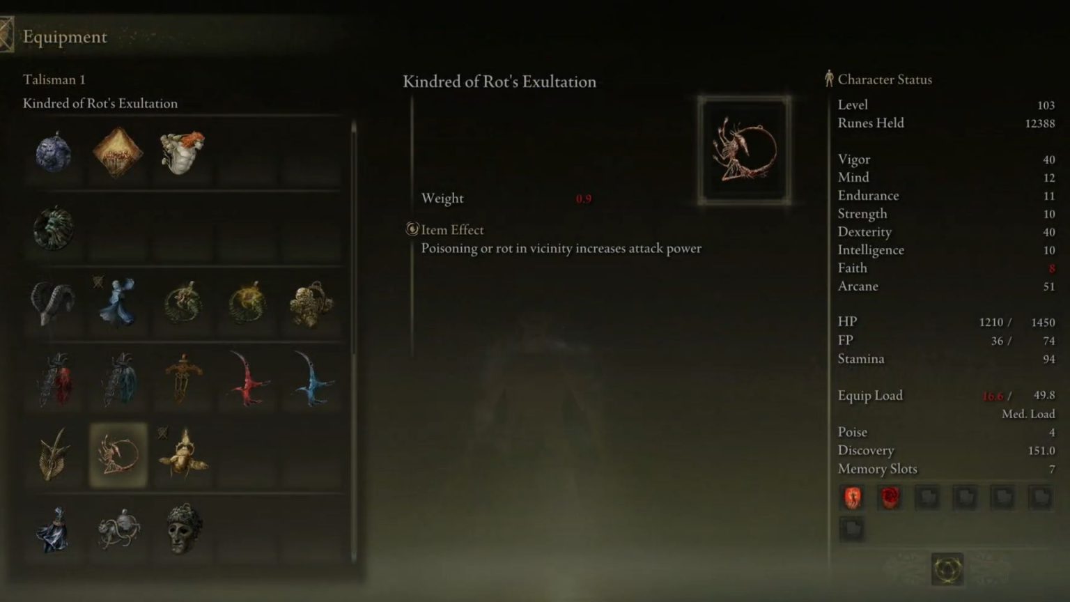 Elden Ring: The Best Scarlet Rot Build