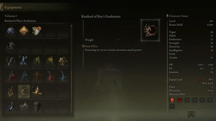 Elden Ring: The Best Scarlet Rot Build