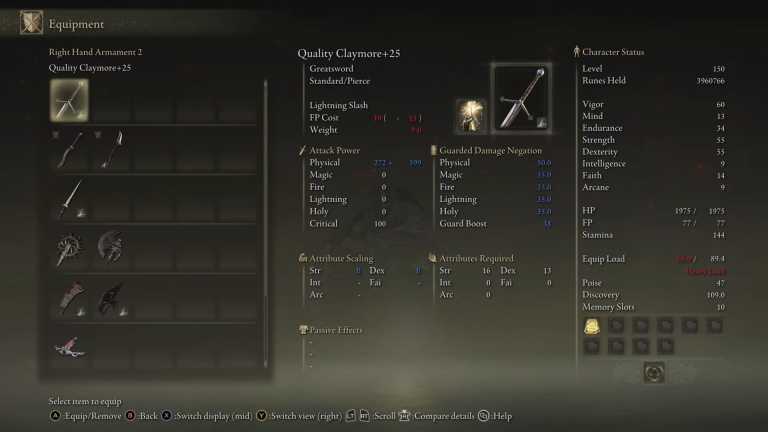 Elden Ring: The Best Quality Build