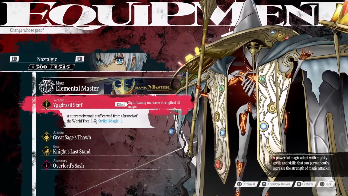 Metaphor: ReFantazio - The Best Magic Build