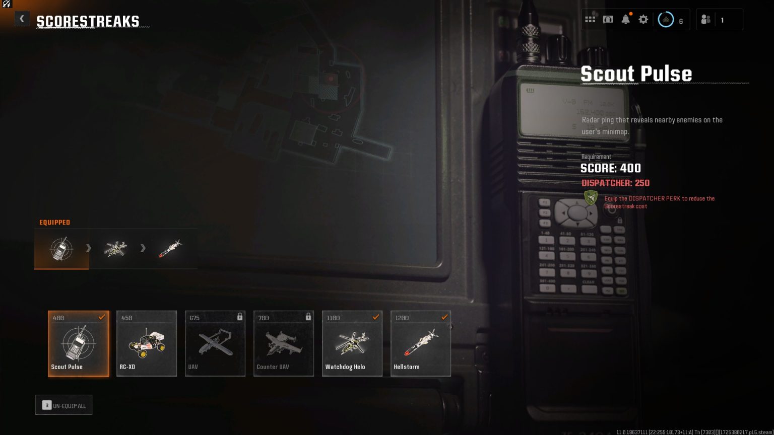 Call of Duty: Black Ops 6 - Support Scorestreaks and When Best to Use Them