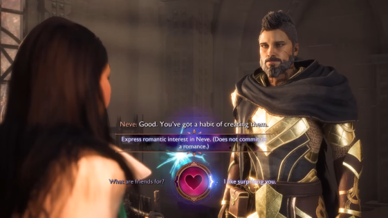 Dragon Age: The Veilguard - How to Romance Neve Gallus?