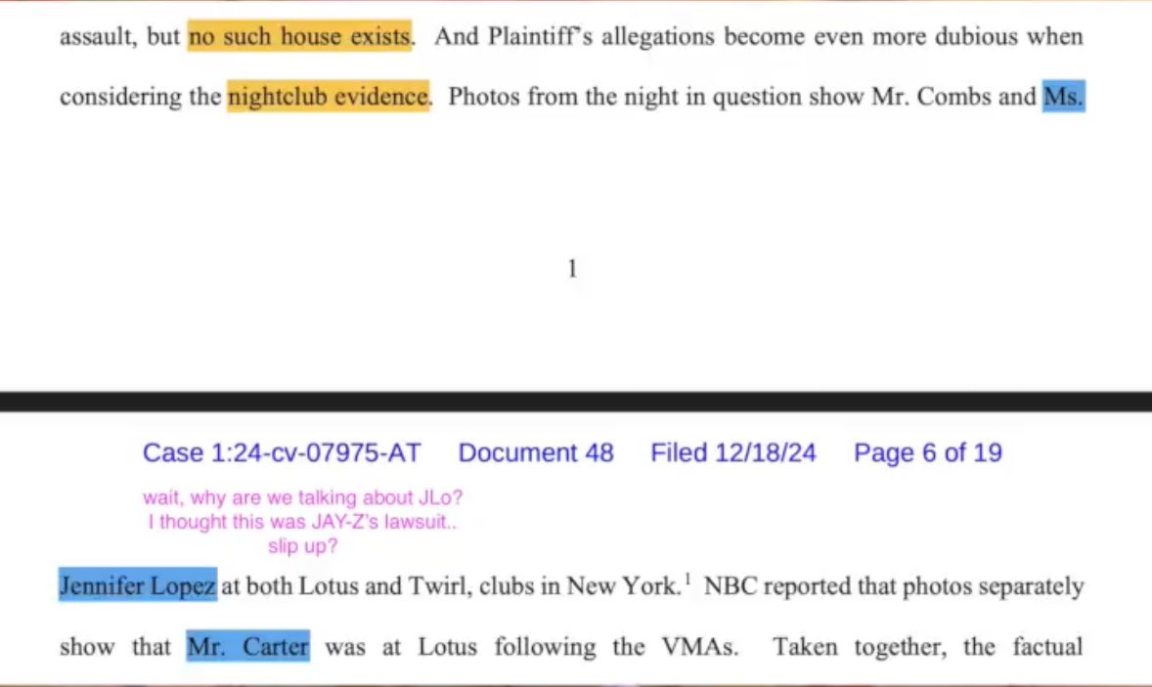 Fans Think Jay-Z's Lawyer Accidentally Dragged Jennifer Lopez into P ...