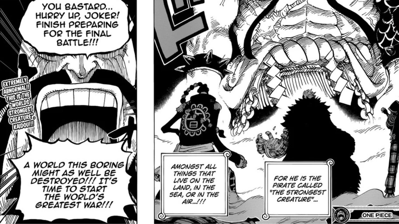 ‘That’s why Kaido was a great thematic villain to Luffy’: Eiichiro Oda ...