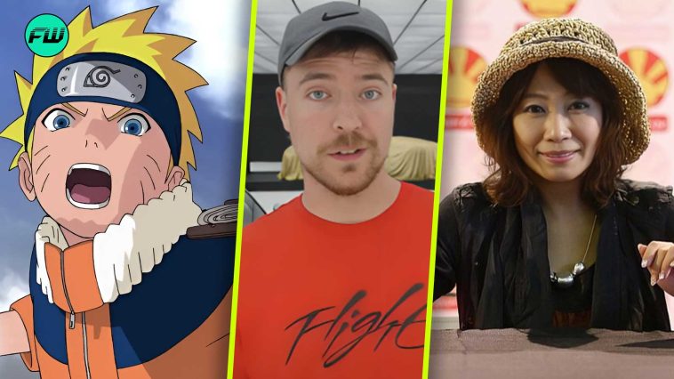 After Naruto Made Him a Millionaire, MrBeast Hired Naruto's Voice Actor Junko Takeuchi to Make ...