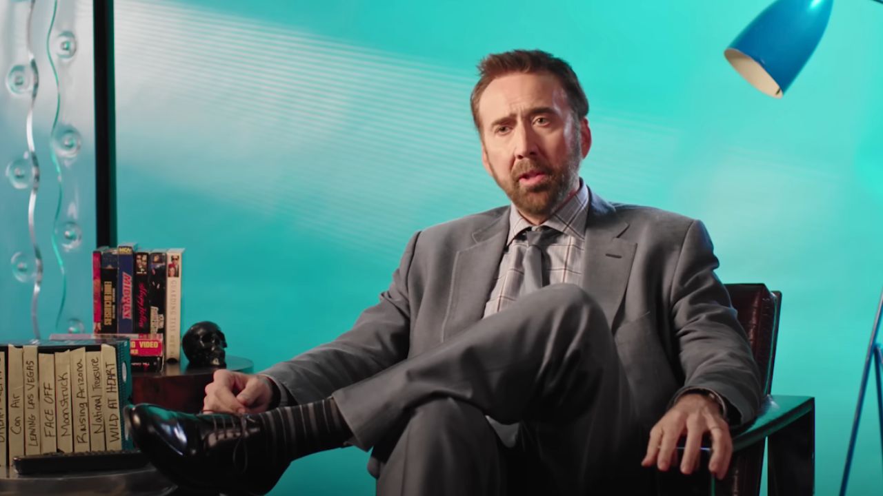 Here’s How Nicolas Cage Looks in “Spider-Man Noir”