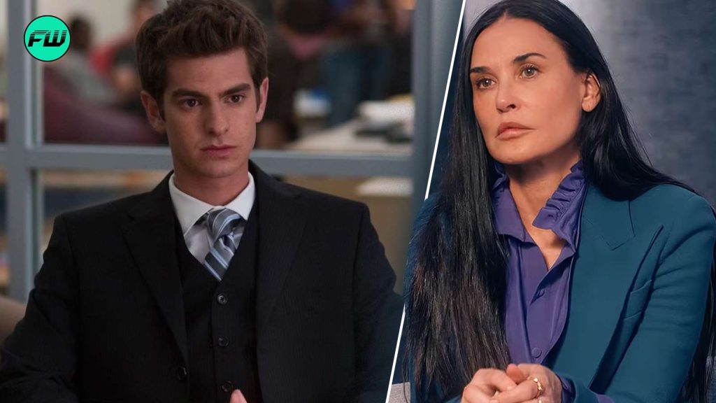 The Origin of Demi Moore Dating 21 Year Younger Andrew Garfield Rumor ...