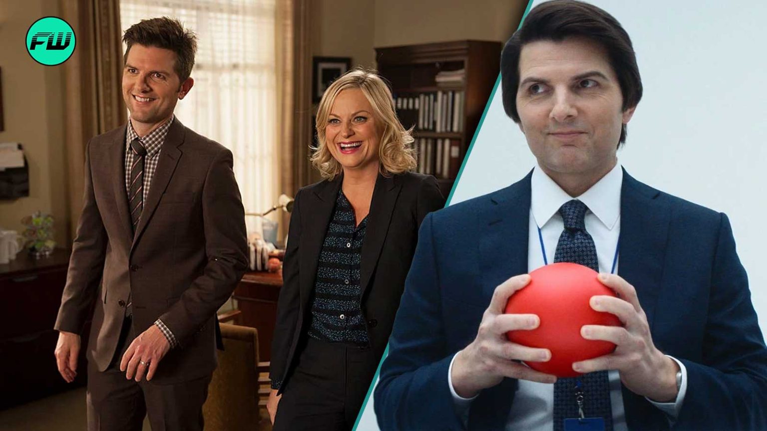 Adam Scott Seemingly Pitched Severance’s Sinister Plot Years Ago in a Hilarious 'Parks and ...