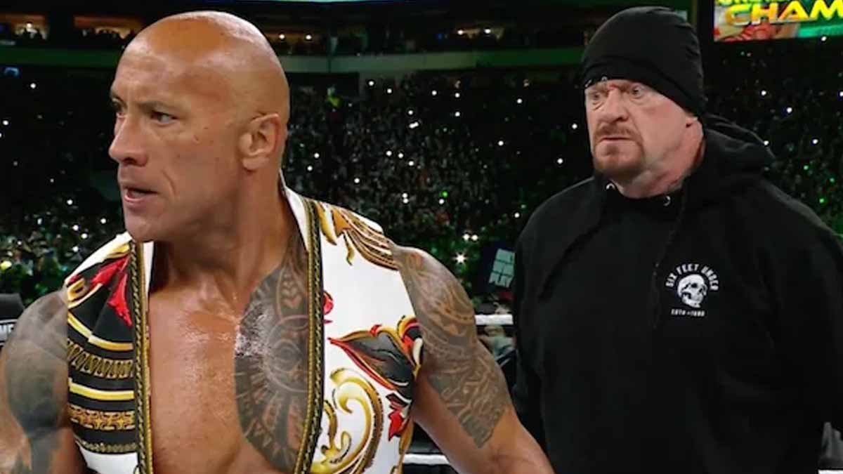 It's a Battle Between Dwayne "The Rock" Johnson and The Undertaker For the Best WrestleMania ...