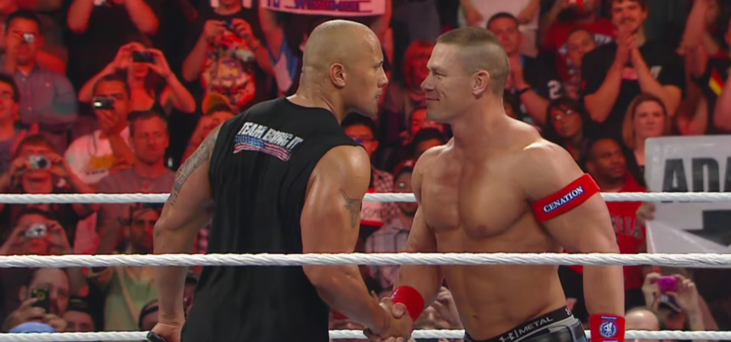 Top 10 Moments From John Cena and Dwayne ‘The Rock’ Johnson’s Legendary ...