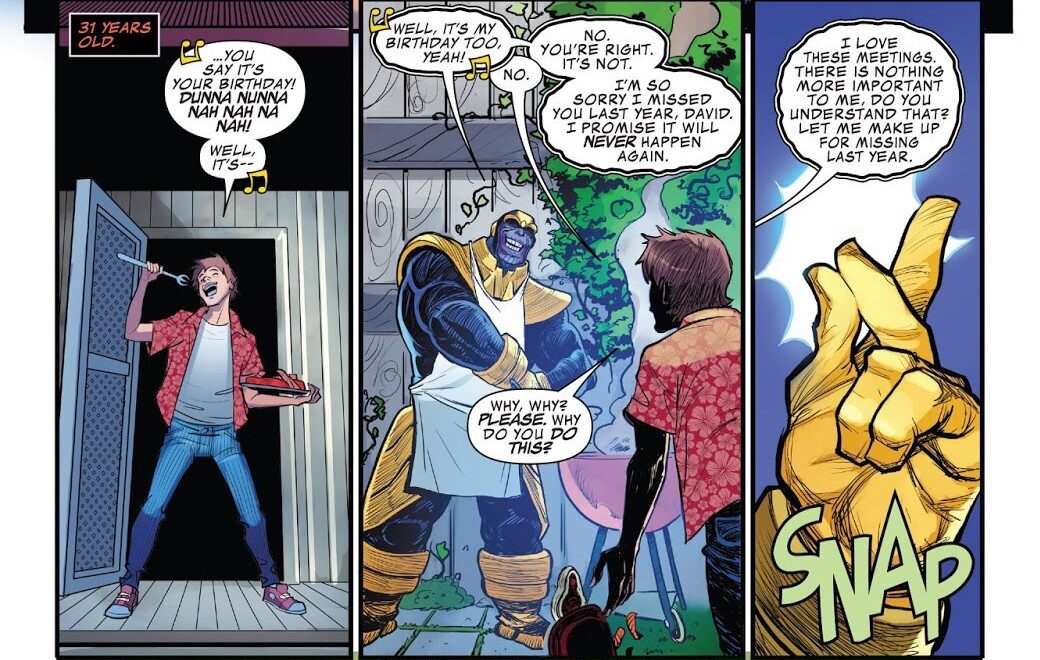 "Happy birthday, David": Thanos Is Such a Generational Hater He Has a ...