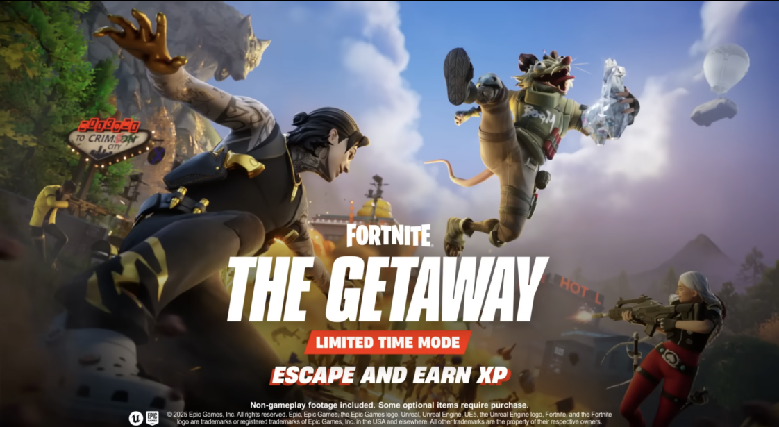 Fortnite The Getaway LTM: How to Play and Everything You Need to Know