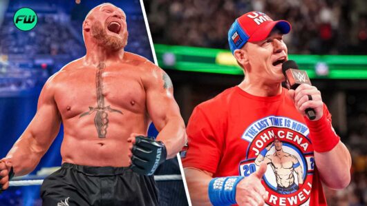 Did Brock Lesnar Really Beat Up John Cena? Exploring the Nastiest Brawl ...