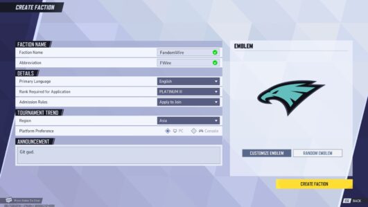 How to Create and Join a Faction in Marvel Rivals