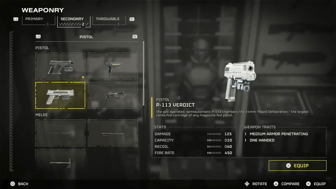 Best Sidearms in Helldivers 2: All Secondary Weapons Ranked