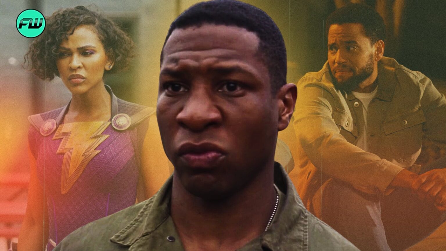 Jonathan Majors Breaks Silence on His Wife Meagan Good Hugging Michael ...