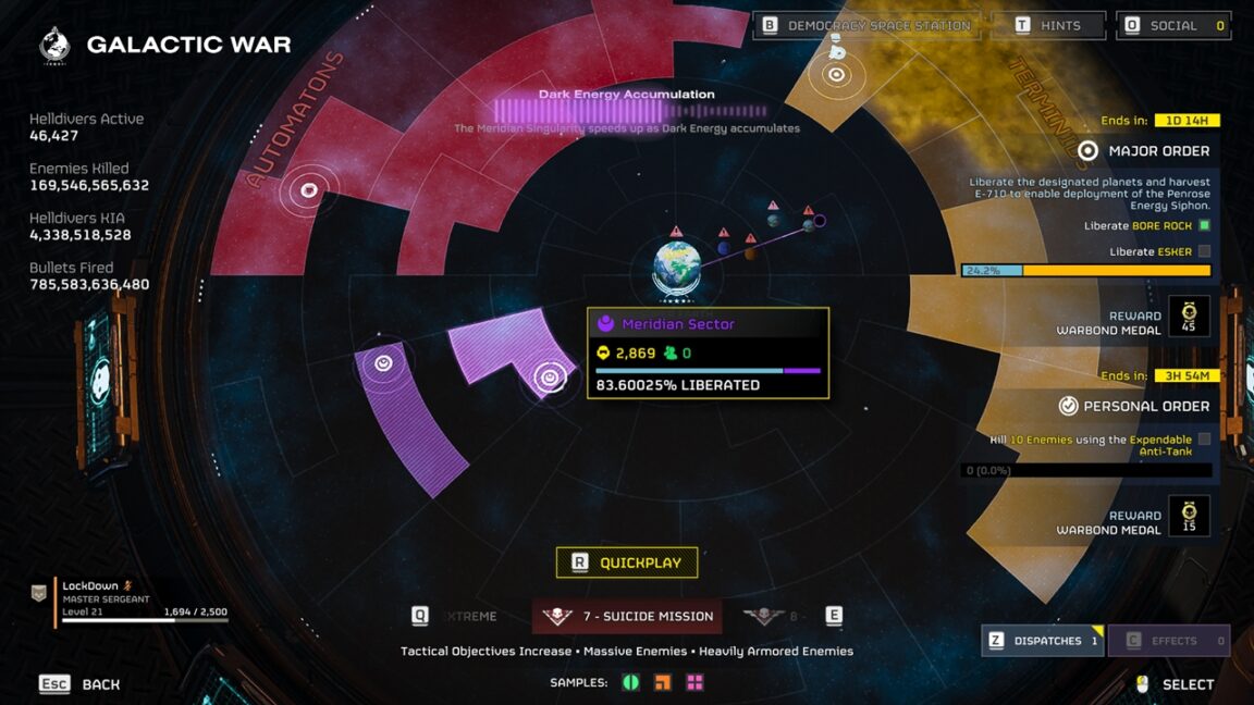 What Is a Major and Personal Order in Helldivers 2?