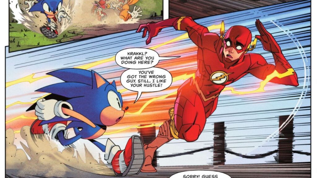 DC×Sonic Crossover: What Happened When the Flash Raced With Sonic?