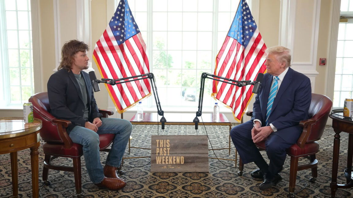 Donald Trump Trying to Understand How Drugs Work With His “Homie” Theo ...