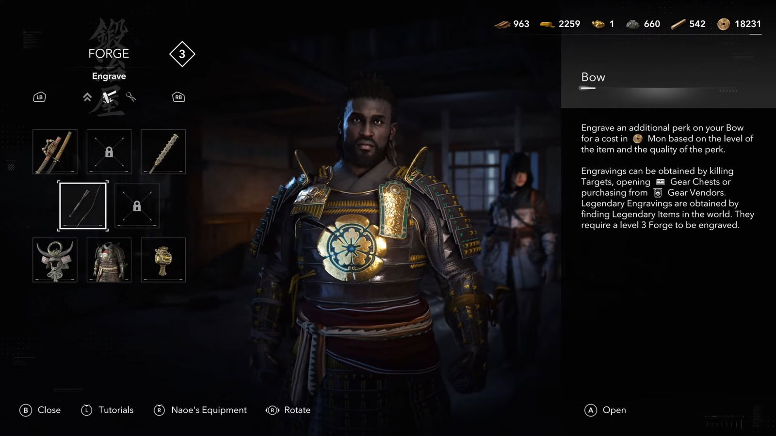 How to Engrave Gear in Assassin’s Creed Shadows