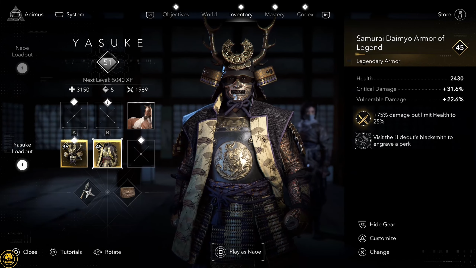Best Armor in Assassin’s Creed Shadows