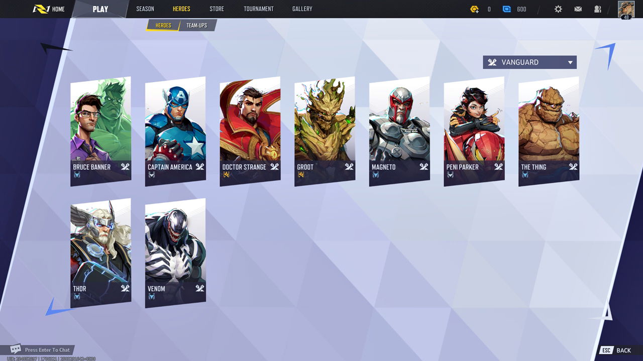 All Vanguard Heroes in Marvel Rivals, Ranked