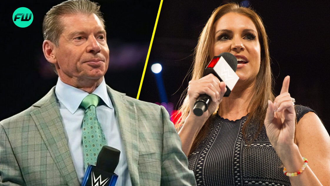 WWE Legend Got Super Uncomfortable Kissing Stephanie McMahon With Vince ...