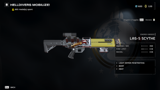 All Weapons With a No Reload Mechanic in Helldivers 2