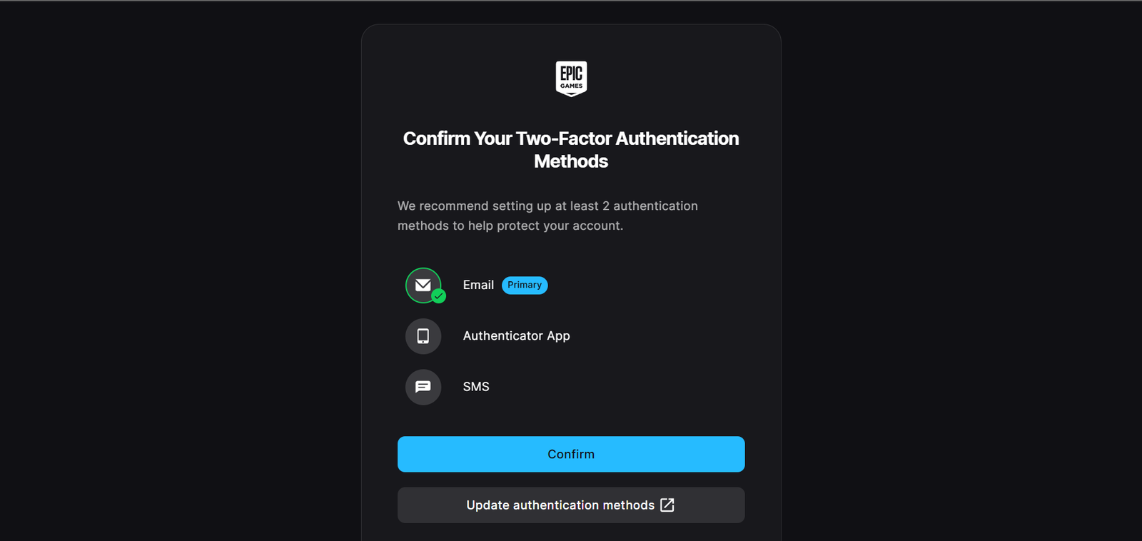 How to Enable 2FA in Fortnite