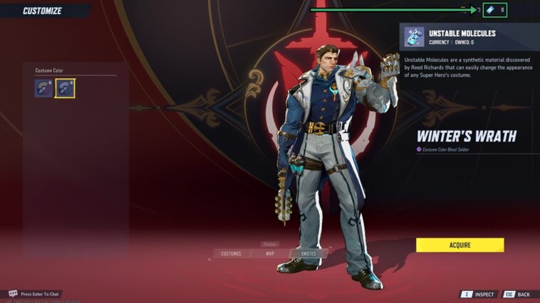 How to Get and Use Unstable Molecules in Marvel Rivals