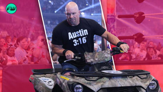 This WWE Fan Doesn't Look Happy After Stone Cold Crashed His ATV Into ...