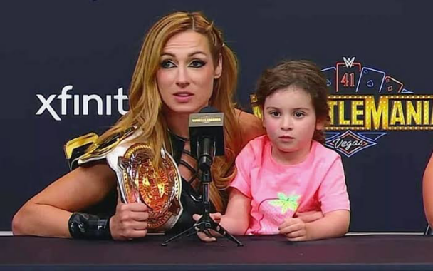 This Is More Wholesome Than Becky Lynch’s Return: Her Child Roux Lopez ...