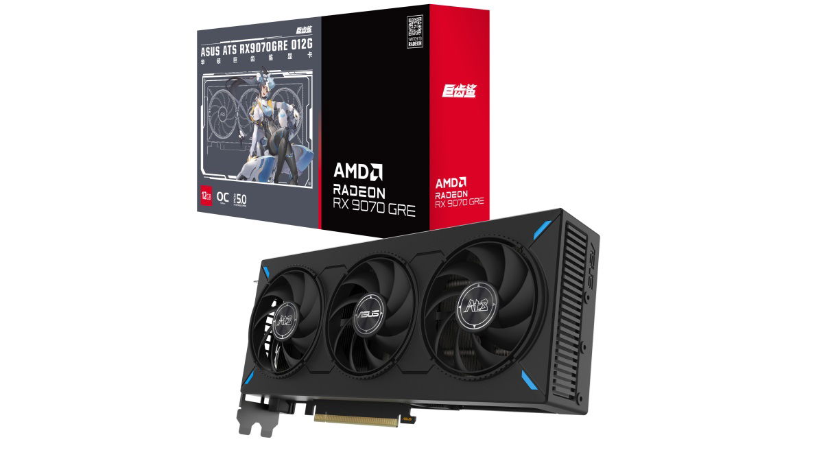 ASUS RX 9070 GRE Megalodon: First ATS GPU With RDNA4 – Price, Specs, and Availability Explained