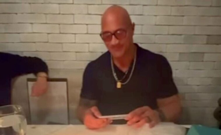 The Toughest in Hollywood Dwayne Johnson Cries Watching the Best ...