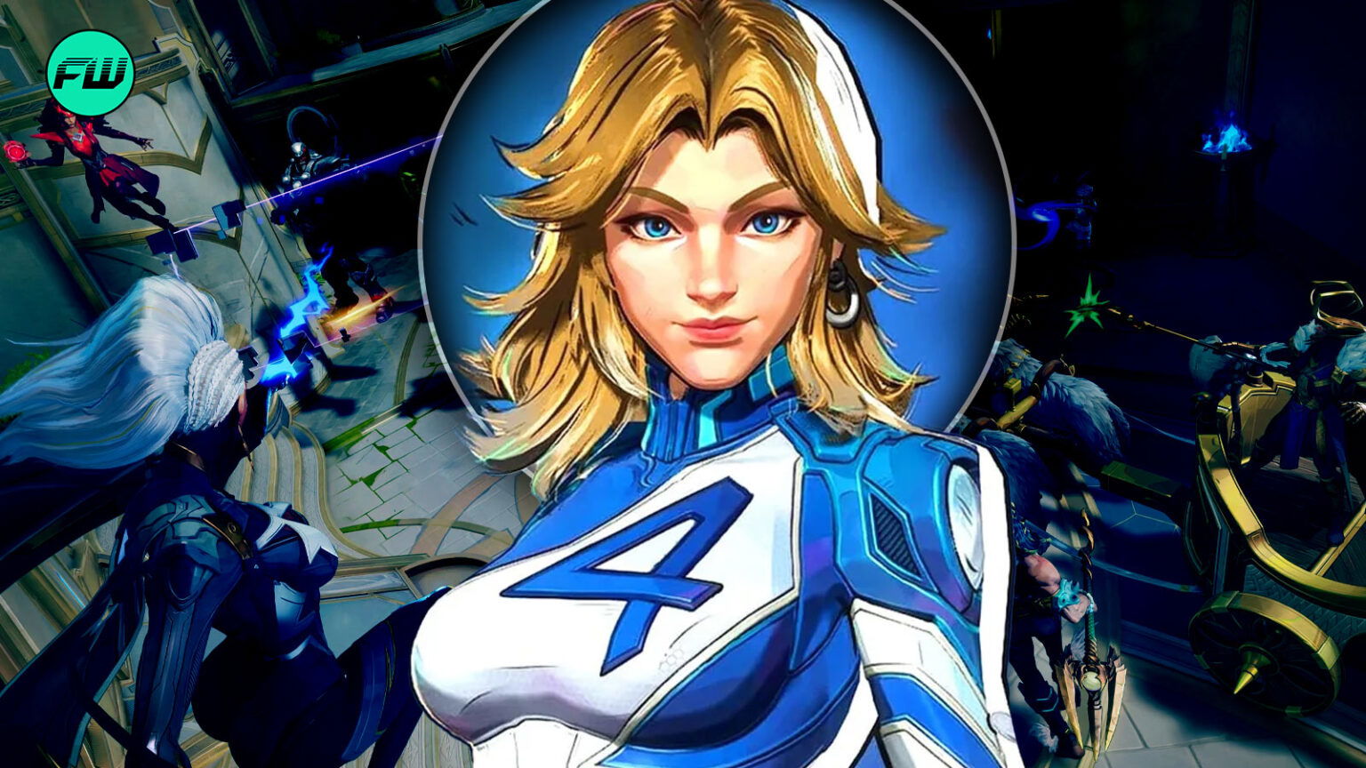 Fan-Made Marvel Rivals Invisible Woman Peach Momoko Skin Looks Gorgeous