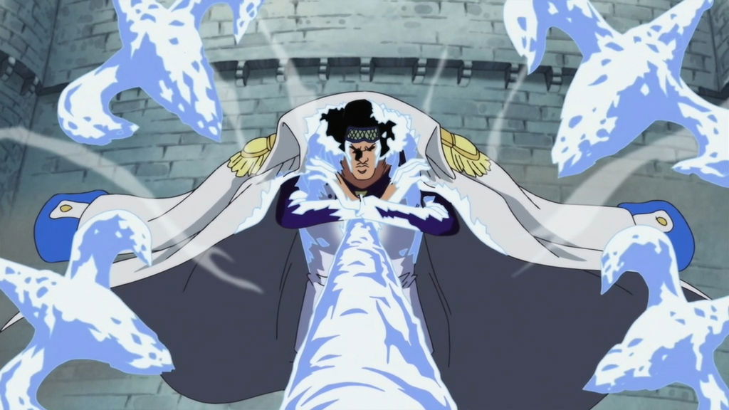 "How did Kuzan not die here": Kuzan Escaping Whitebeard’s Attack at ...