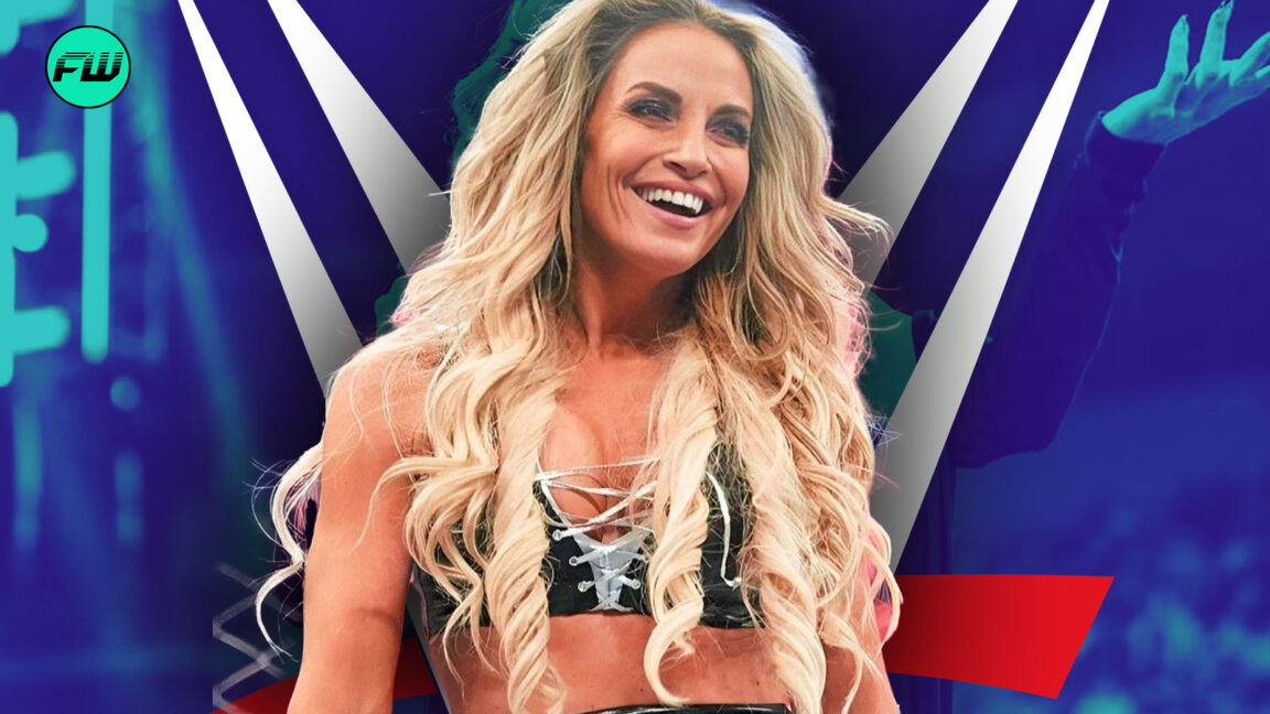 Trish Stratus Made Out Live on Stage to Avoid Being Put Through a Table ...