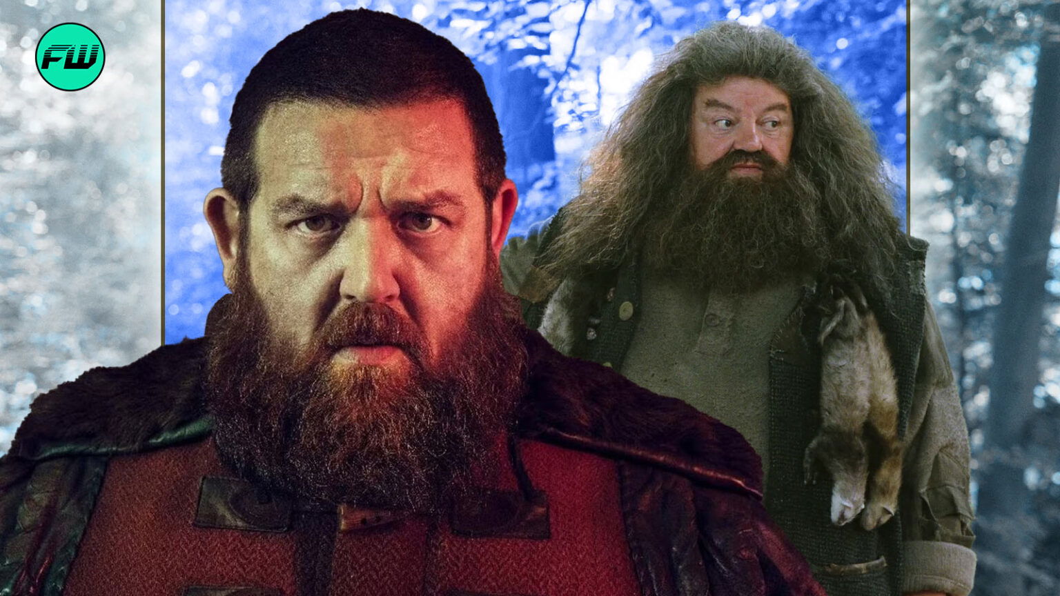 Nick Frost Says His Hagrid in the Harry Potter TV Show Is Not a Tribute ...