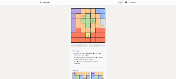 LinkedIn Queens Hints and Solution for Today (June 24, 2025)