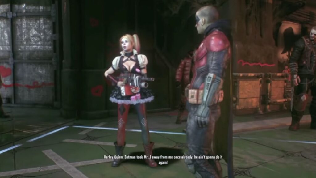 This Easy-to-Miss Arkham City Detail Captures Harley Quinn’s Radical ...