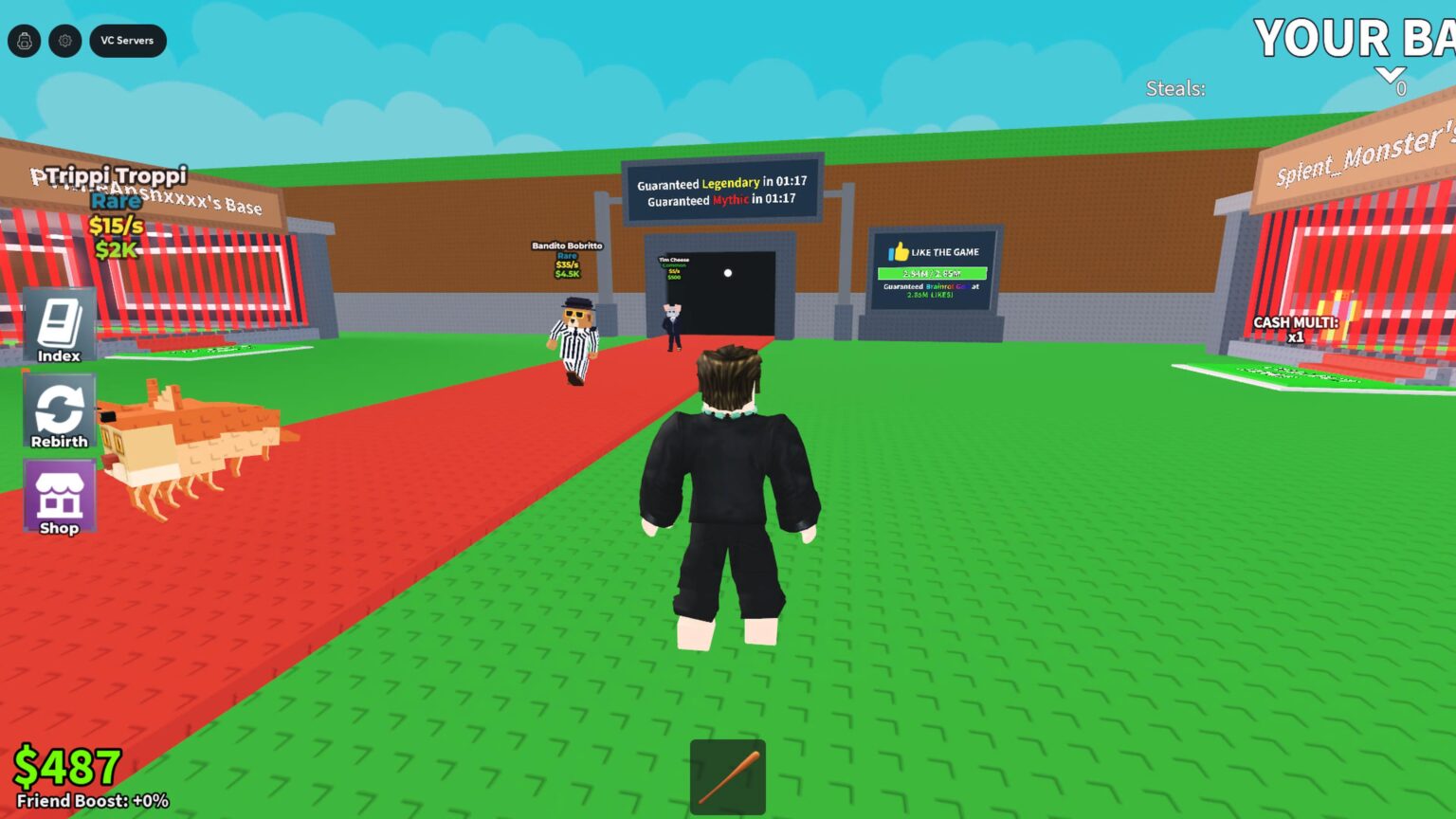 Roblox Steal a Brainrot Rebirth List (All Requirements & Rewards)