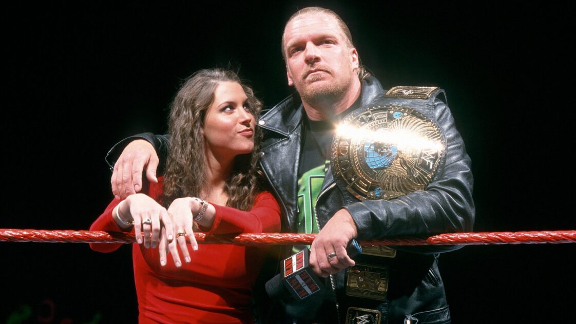 Triple H Love Triangle: The True Story Behind Kurt Angle and Stephanie ...