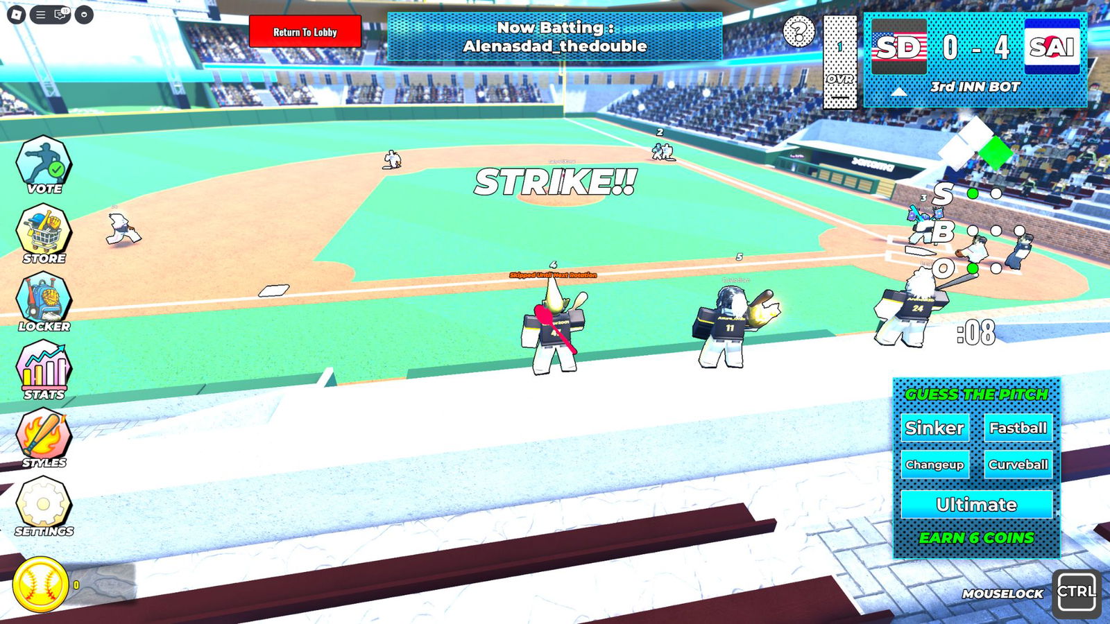 Roblox Superstar Baseball Codes (August 2025): Free Style Spins, Coins ...