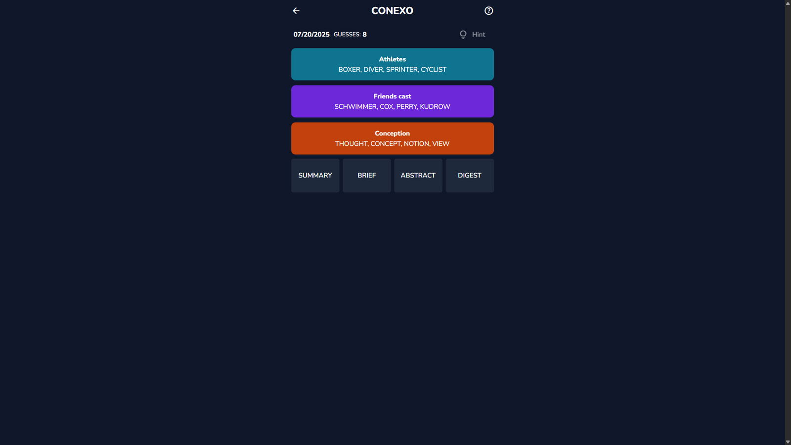 A Complete Guide to Solving Conexo, Contexto, and Letroso