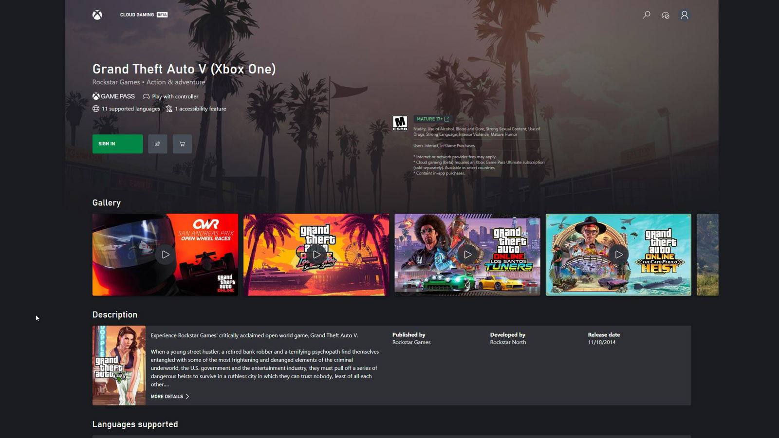 Microsoft XCloud May Soon Let You Play Big-Hitters Like GTA V and AC Origins Without Game Pass ...